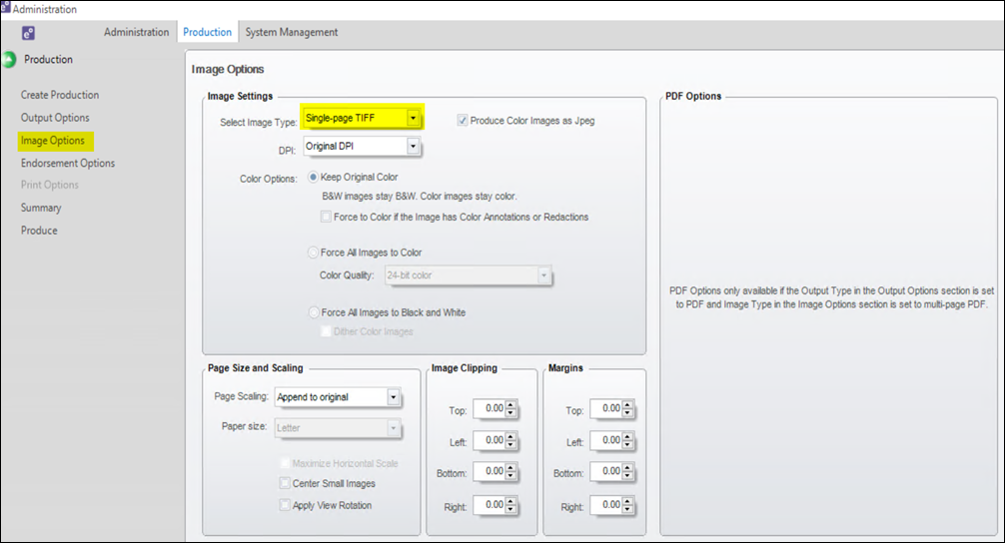 Migration Export – Local Discovery